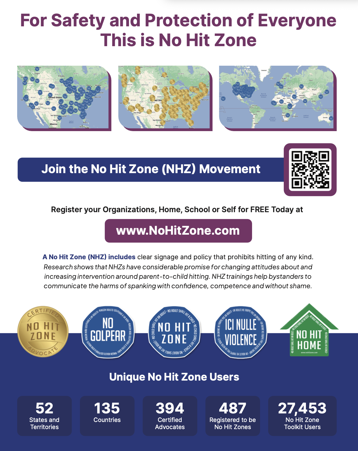 No Hit Zone | Healthy Kids • Safer Communities